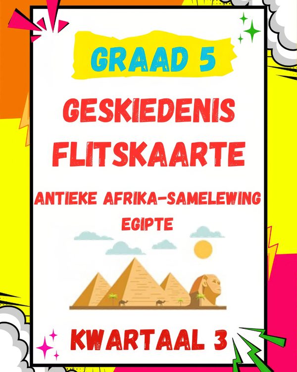 Graad 5 Geskiedenis Flitskaarte Kwartaal 3 – Rising Star Language and ...